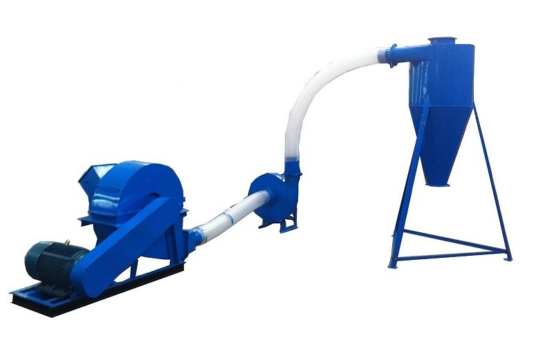High Efficiency Disc Wood Crusher Sawdust Making Machine 300-500 KG/H