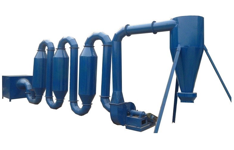 Hot Airflow Sawdust Dryer For Rice Hull , Wood Sawdust , Small Wood ...